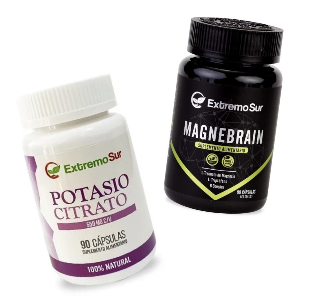 Magnebrain L-Treonato B-Complex + Regalo Potasio de Citrato Extremo Sur – Agro Newen