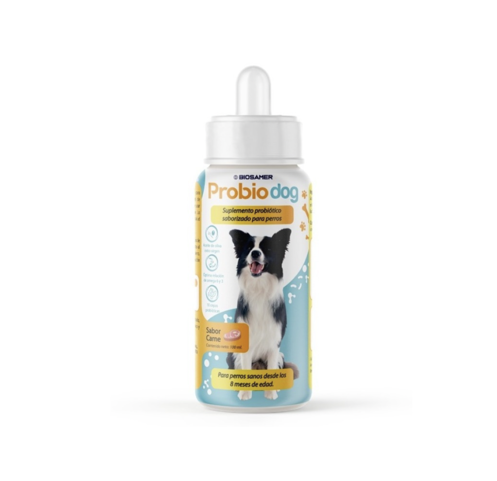 Probio Dog Suplemento Alimentario Sabor Carne 100ml. Biosamer – Agro Newen
