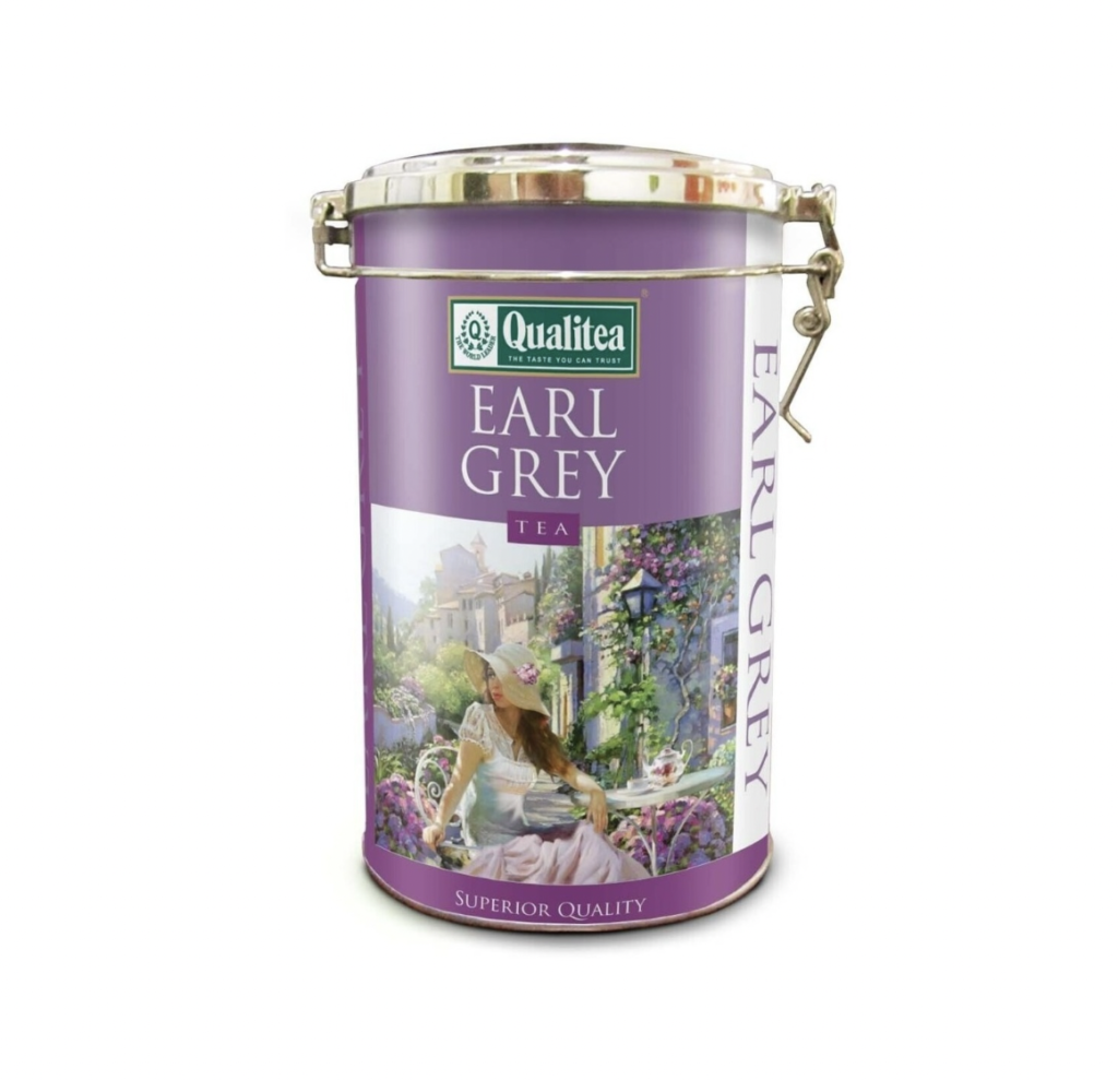 Té Negro + Bergamota 200g. Lata Deco Qualitea – Agro Newen