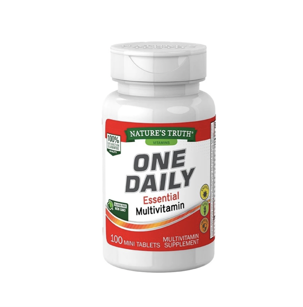One Daily Essential Multivitamin 100 MiniTabletas Suplemento Nature´s ...