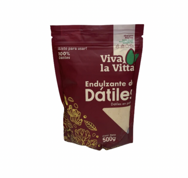 Endulzante de Dátiles Polvo 100% Natural 500g. Viva La Vitta – Agro Newen