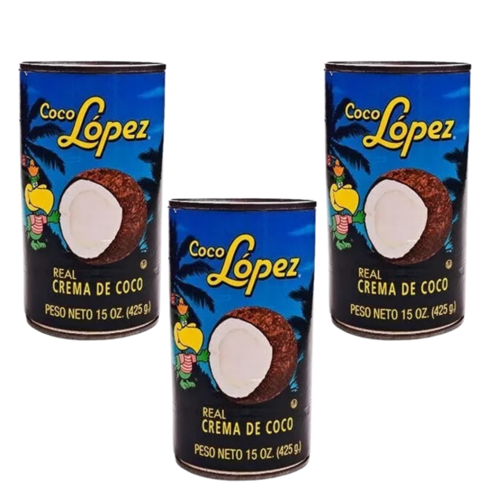 Crema De Coco / Pack 3 X Latas. Coco Lopez. – Agro Newen